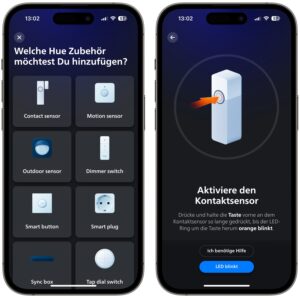 Philips Hue Secure Kontaktsensor: Einrichtung und Konfiguration ...